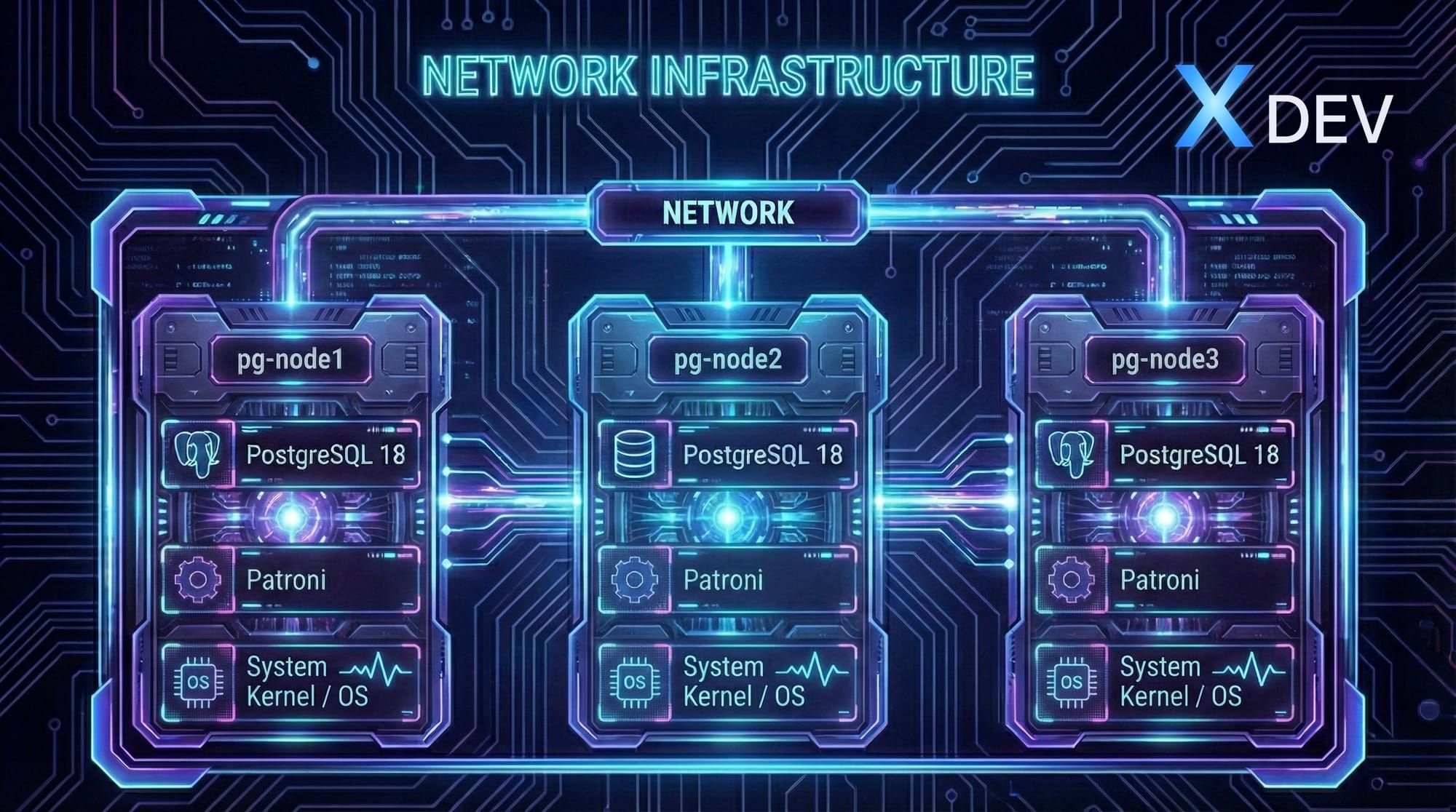 Xây Dựng PostgreSQL High Availability Cluster với Ansible